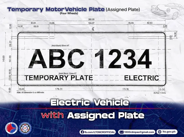 LOOK: LTO releases new format of temporary, improvised license plates ...