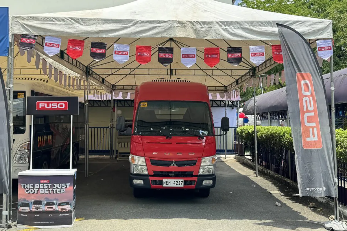 See the Fuso Canter Modern PUV Class 2 at 2024 LTO Motor Show ...