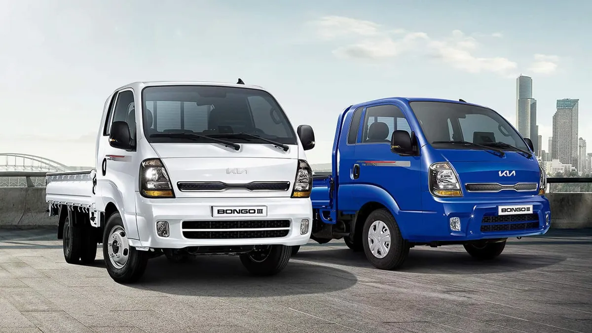 Kia K2500 work truck gets updated with creature comforts | AutoIndustriya