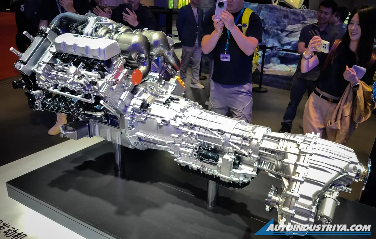 Shanghai 2025: GWM reveals 4.0L twin-turbo V8 | AutoIndustriya