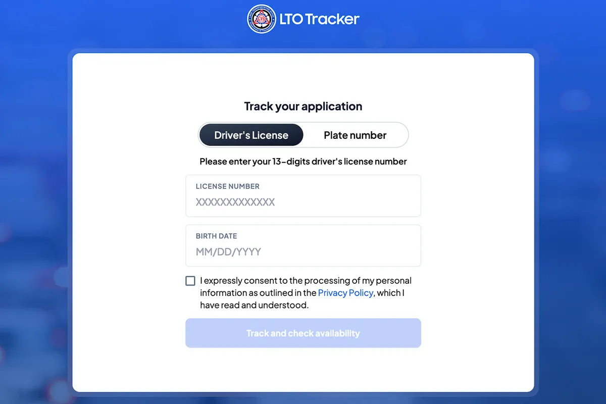 LTO Tracker: How to get your license or plate brought to your doorstep ...