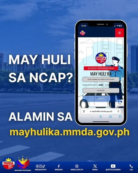 'May Huli Ka' portal launched by MMDA | AutoIndustriya