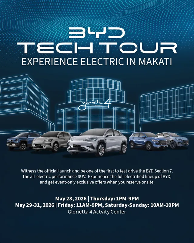 Save The Date: 2026 BYD Sealion 7 EV launches in PH this May ...