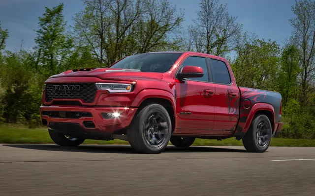 RAM launches Hemi-powered Rumble Bee muscle trucks with up to 777 HP ...