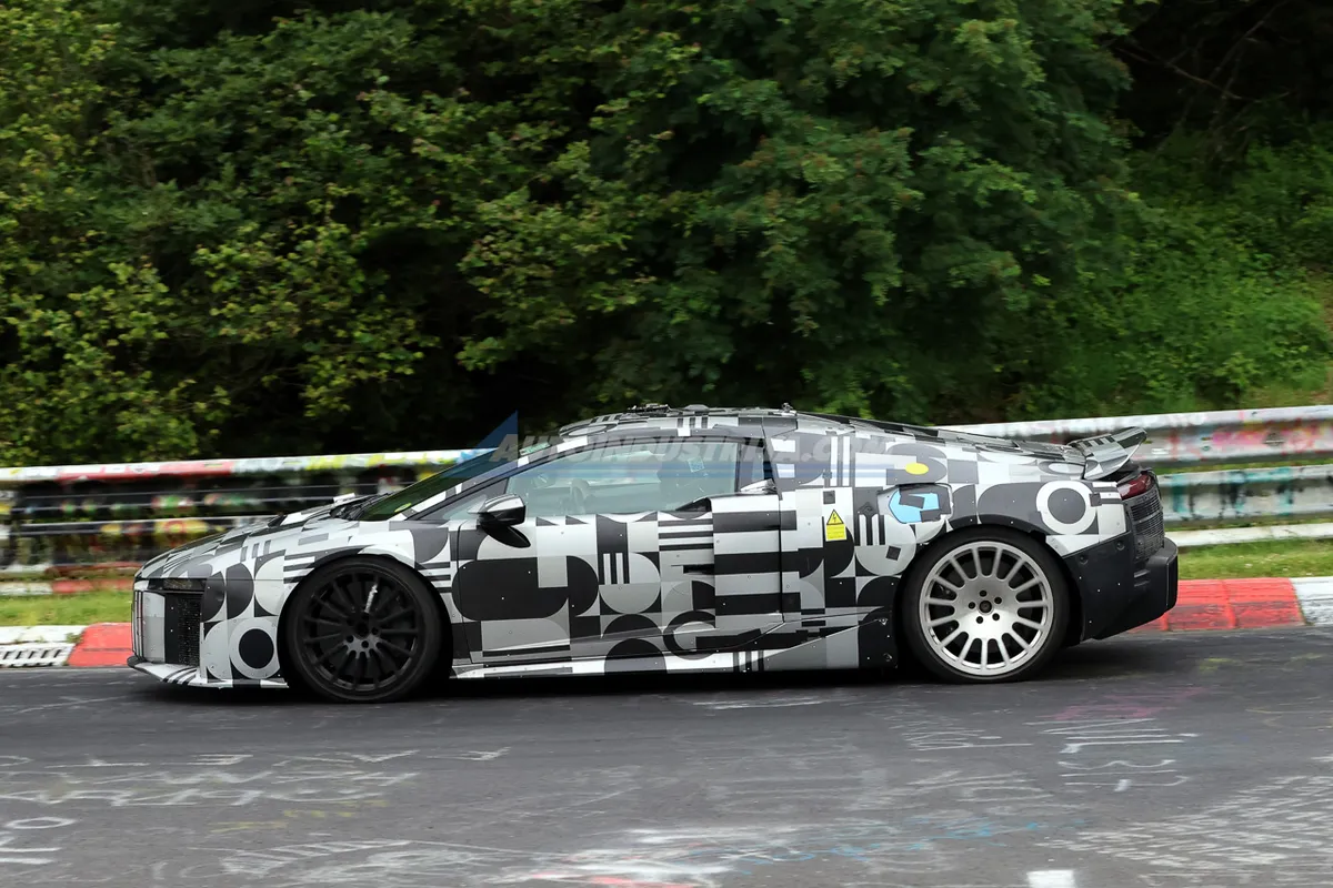 SPIED: Audi testing 1000 HP Nuvolari at Nurburgring after reveal ...