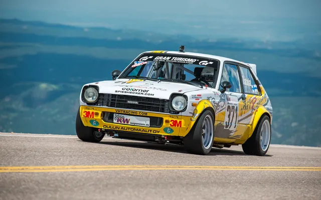Underdog hill-climb hero: Hayabusa V8-powered Starlet defies ...