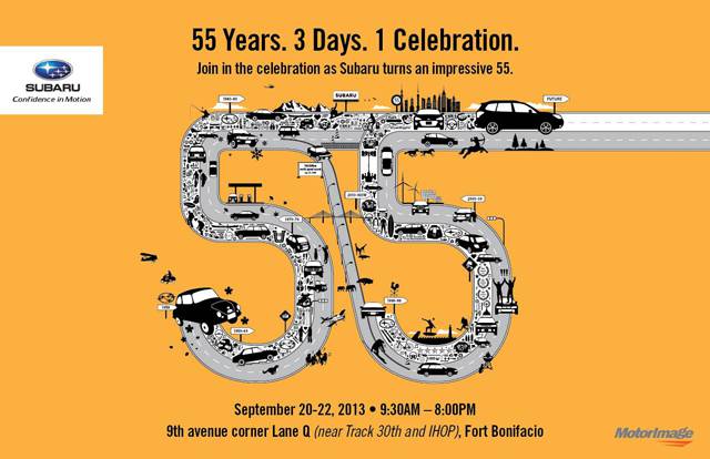 Subaru All-Wheel Drive Experience for 55th anniversary at BGC ...